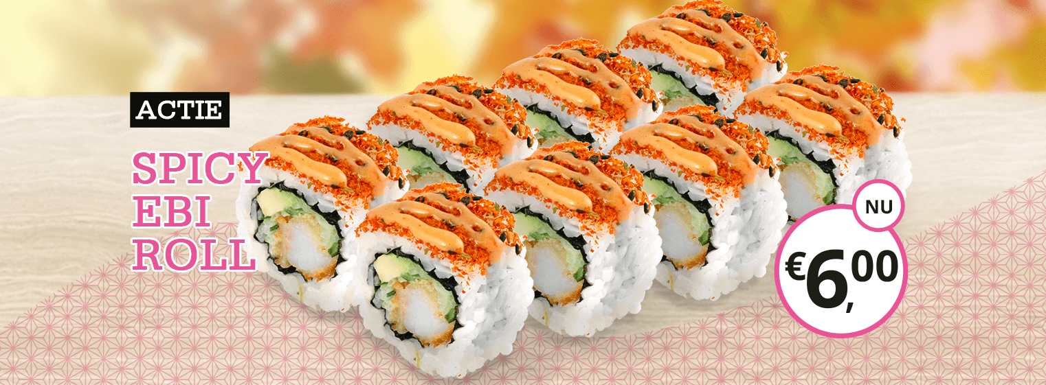 Sushi bestellen of sushi afhalen bij Shabu To Go